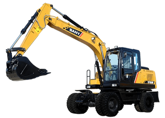 Sany SY155W Wheeled Excavator – Yoebar Private Limtied